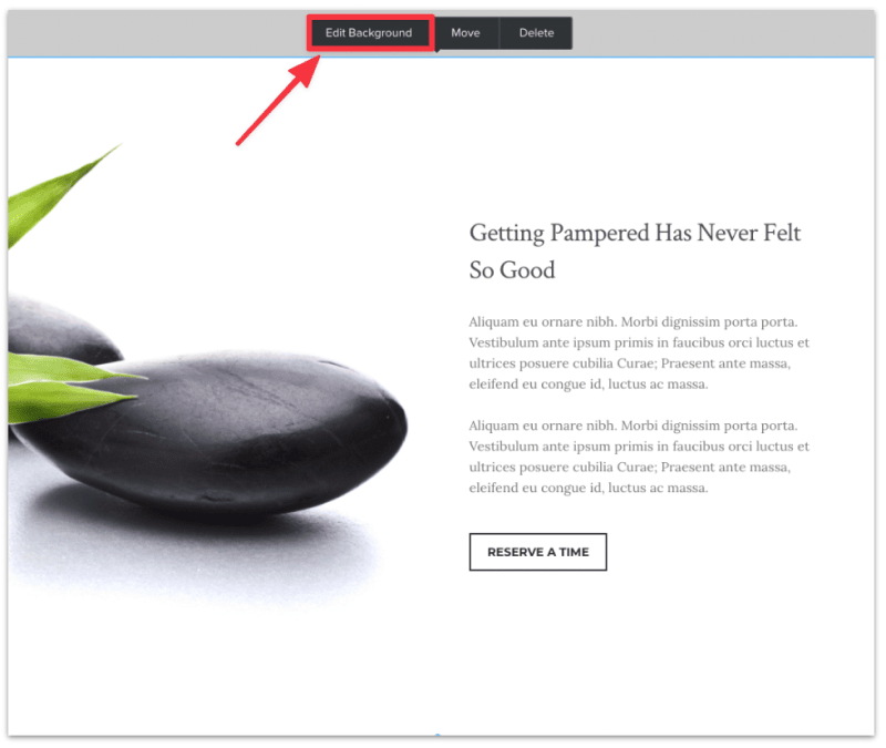 How to customize Weebly background, header and footer